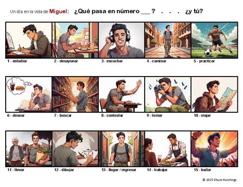 Regular Present Tense Ar Verb Forms Part 2 Vistas Printer Friendly