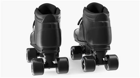 Quad Roller Skates Black 3d Model 59 3ds Blend C4d Fbx Max Ma Lxo Obj Free3d
