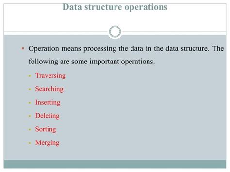 Data Structure Elementary Data Organization Pptx