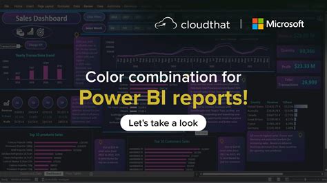Color Combination For Power Bi Reports Youtube