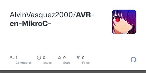 Github Alvinvasquez2000avr En Mikroc