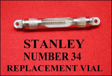 Replacement Vial For Stanley No 34 Level With Cover Not Used 1850451327