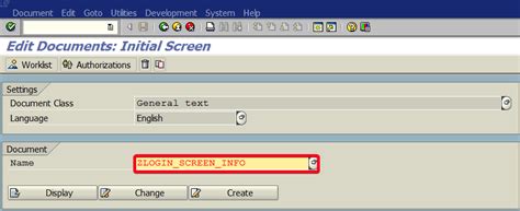 How To Add Custom Text To The SAP Logon Screen In SE SAPported