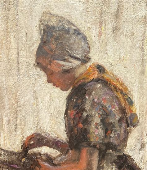 Robert Gemmell Hutchison Rsa Rsw Rba Roi Mending The Nets Mcewan Gallery