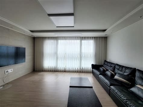 32평 거실 커튼 인테리어 뷰티홈 셀프 린넨 형상기억 커튼 달기 네이버 블로그