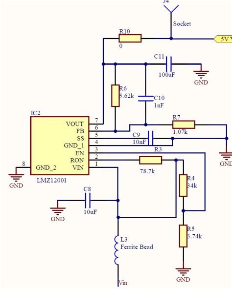 Lmz12001 Higher Ripple Voltage Measured Using Webench Design Circuit Power Management Forum