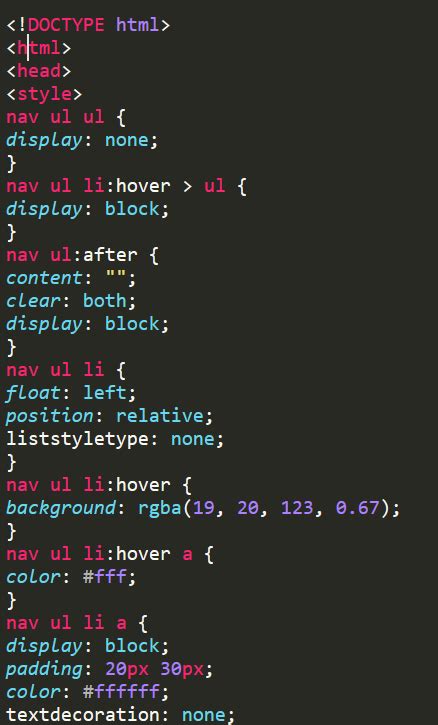 Create A Top Navigation Bar Using Html Tutorial Learning Path