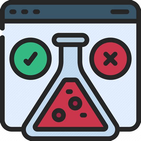 Website Testing Test Science Beaker Icon Download On Iconfinder