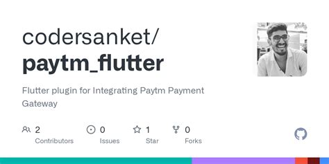 GitHub Codersanket Paytm Flutter Flutter Plugin For Integrating