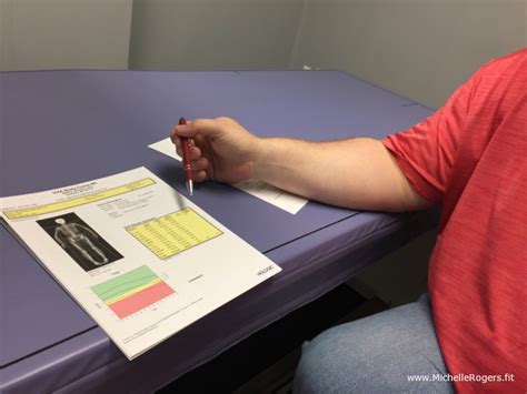 Review DEXA Scan For Body Fat Muscle And Bone Testing Michelle Rogers Healthy Living Blog