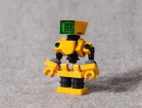 Lego Moc Minifigure Scale Robot By Rovivruselos Rebrickable Build