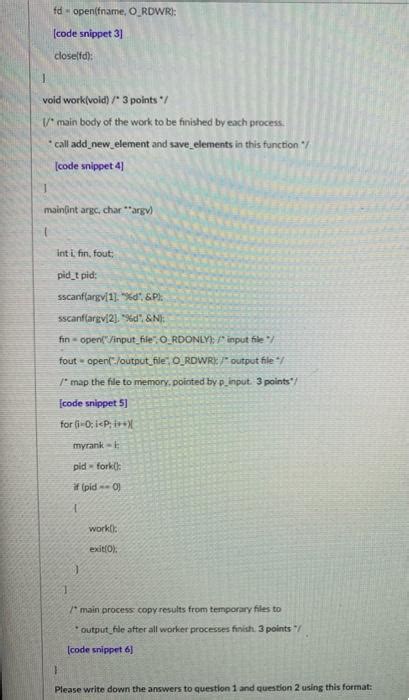 Solved Answer Questions And Complete A C Program That Sorts