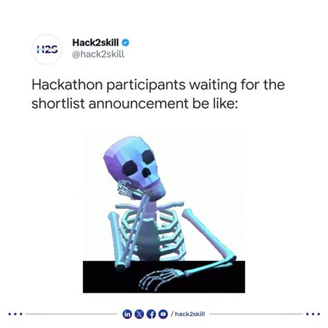 Hack2skill On Linkedin Hack2skill H2s Hackathon Shortlist Announcement Coding Developer