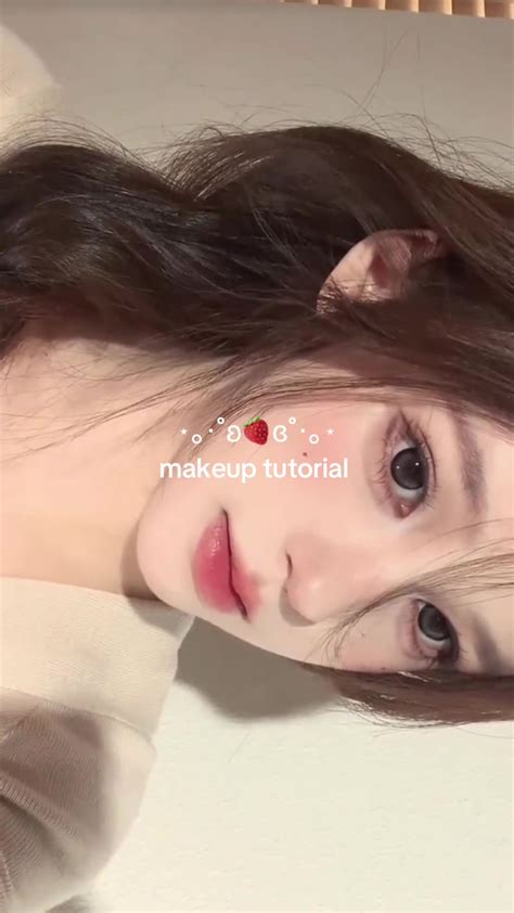 Strawberry Girl Makeup Tutorial Tiktok