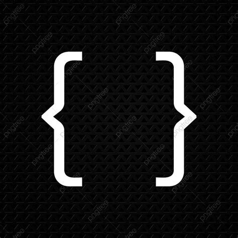 Curly Brackets Vector