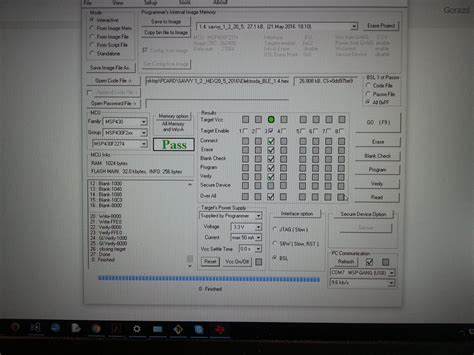 Msp Gang Programming With Bsl Overall Result Ok But Actually Not
