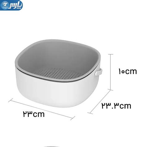 ست آبکش و لگن دسته دار