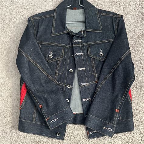 Raw Japanese Selvedge Denim Jacket Never Worn Depop