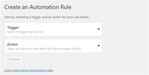 what is an automation rule noptin