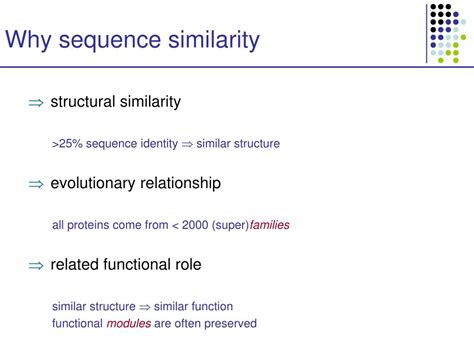 Ppt Sequence Similarity Powerpoint Presentation Free Download Id 4511921