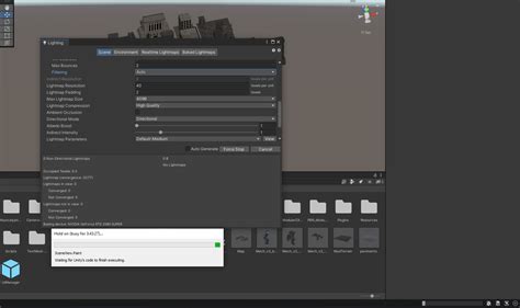 Light Baking Stucked Unity Engine Unity Discussions