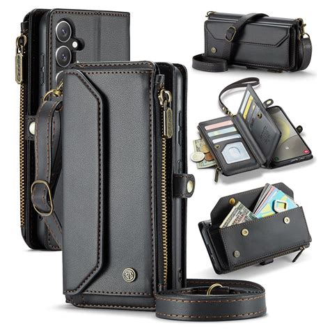 Crossbody For Samsung Galaxy S25 Edge Case Wallet【rfid Blocking】with 10