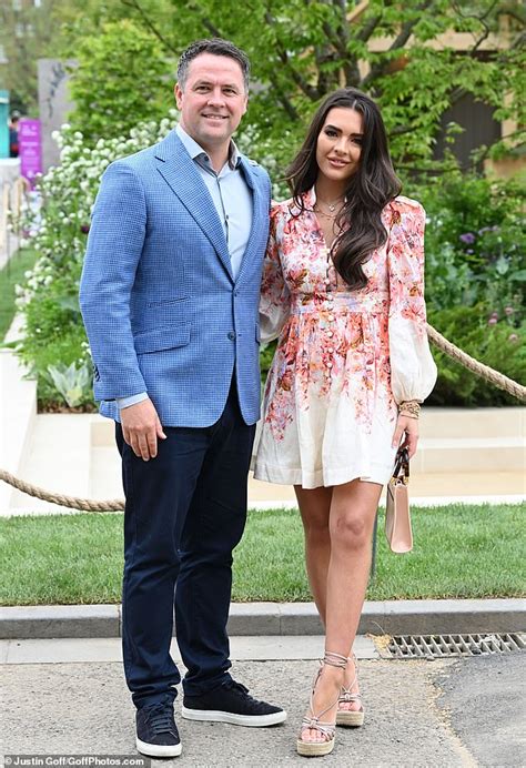 Love Islands Gemma Owen And Her Father Michael Attend The Chelsea