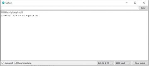 在 Arduino 中检查两个字符串是否相等 W3schools 教程