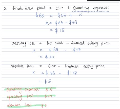 Solved Question 1 Find The Missing Quantities In The Table Below