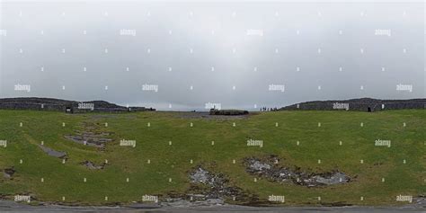 360° View Of Inishmore Dun Aengus Inner Circle View I Alamy