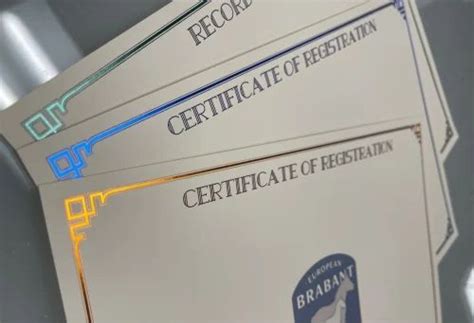 Uv Foil Certificate Print At ₹ 15 Piece In Bengaluru Id 2852724341130