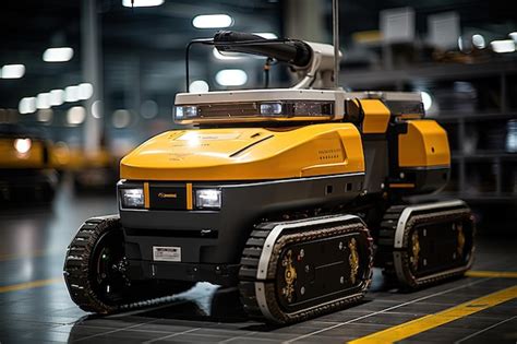 Premium Ai Image Efficiency In The Distribution Center Autonomous Robots Streamline Load