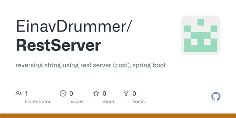 Github Einavdrummerrestserver Reversing String Using Rest Server