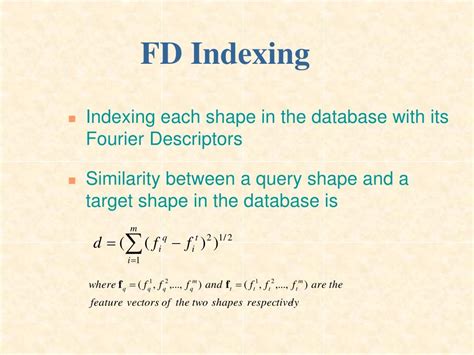Ppt Shape Based Image Retrieval Using Fourier Descriptors Powerpoint