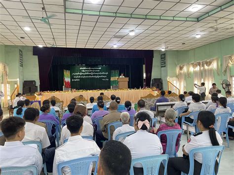 ဒဂုံမြို့နယ်တွင် ၂၀၂၄ခုနှစ် လူဦးရေနှင့်အိမ်အကြောင်းအရာသန်းခေါင်စာရင်း မြို့နယ်အဆင့် စာရင်းစစ