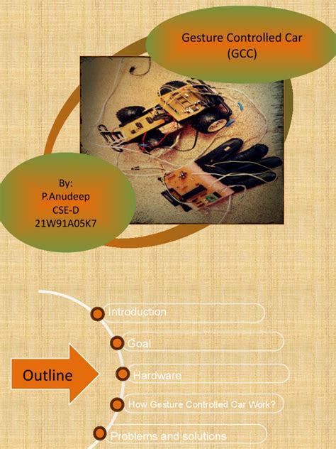 Gesture Controlled Car Presentation Pdf