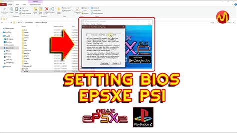 Cara Setting BIOS Emulator PS EPSXe YouTube