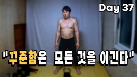 미친 듯이 꾸준히 하라 Day 37 Youtube