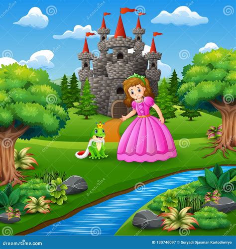 Princess Frog Royalty Free Cartoon Cartoondealer Com
