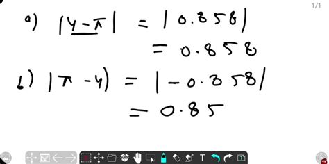 Solvedrewrite The Number Without Using The Absolute Value Symbol And
