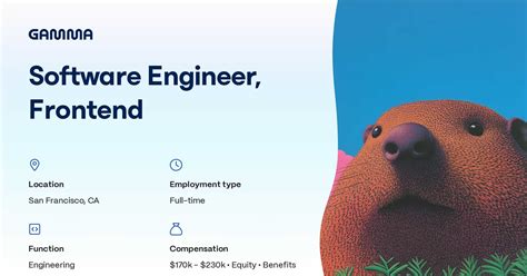 Software Engineer Frontend