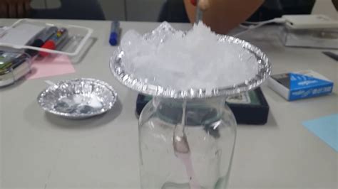 과학실험연수 수증기응결실험 Youtube