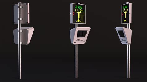 Airport Visual Docking Guidance System 3d Turbosquid 2059875