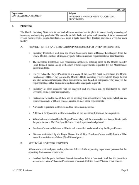 fillable online oracle inventory management data sheet fax email print pdffiller