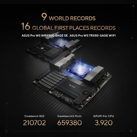 Asus Breaks Overclocking Records 9 World Records 16 Global First Places Techpowerup