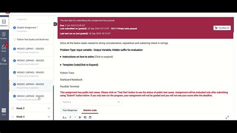 Iit Madras Python Week 1 Grpa Assignment Solution Youtube