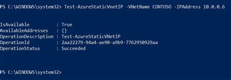 assign a static ip address to a microsoft azure vm