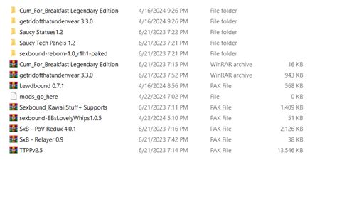 I Cannot Get Sexbound Reborn To Work With Aphrodite S Bow Starbound LoversLab