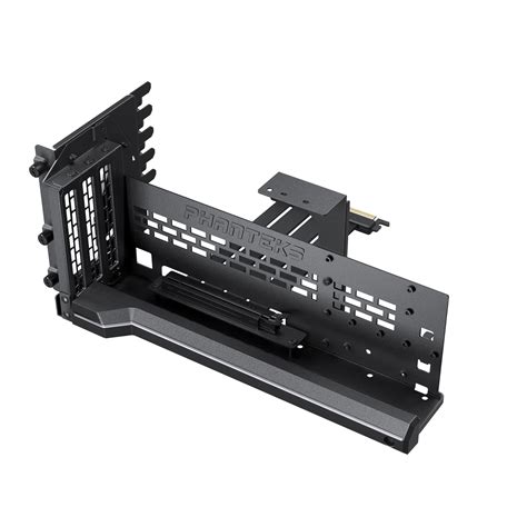 Phanteks Premium Vertikales Gpu Bracket Pcie 4 0 X 16 Riser Kabel Drgb 220 Mm Schwarz