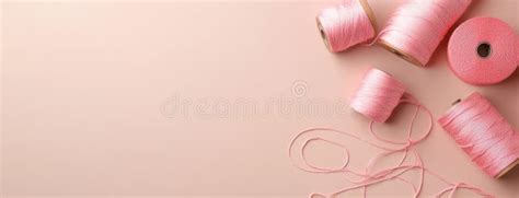 Creative Sewing Classes At Beigepink Community Center Stock